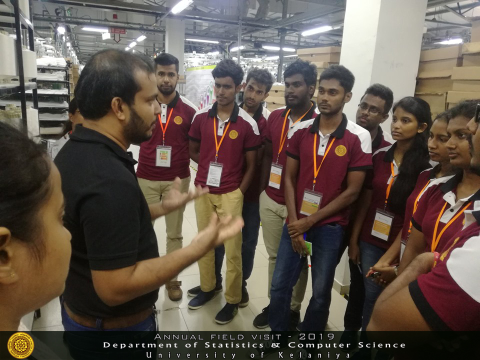 Department of Statistics & Computer Science - Industrial Visit - 2019